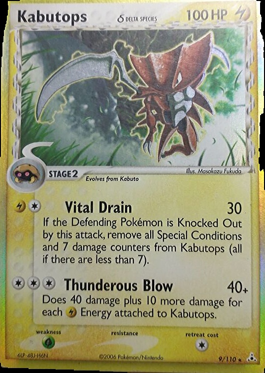 Kabutops Delta Species Trading Cards: Values, Rookies & Hot Deals