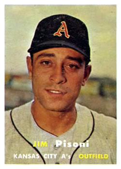 1957 Topps #402 RC Jim Pisoni Value null | Collectibles.com