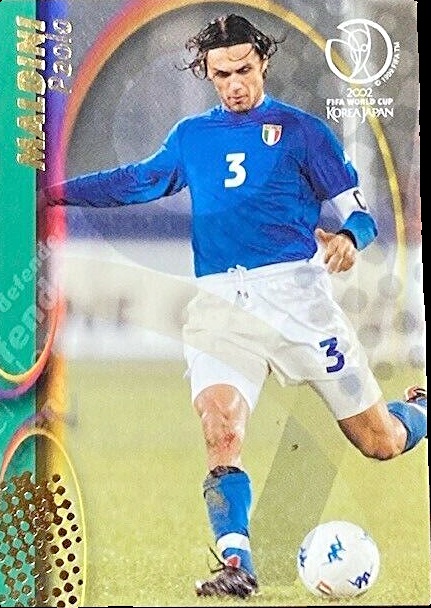 2002 Panini World Cup Japanese Edition #68 Paolo Maldini Value Soccer ...