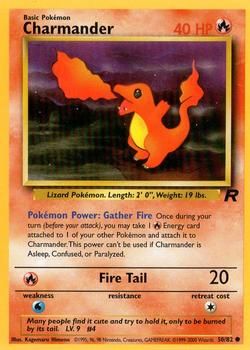 2000 Pokemon Team Rocket 50/82 Charmander Value null | Collectibles.com