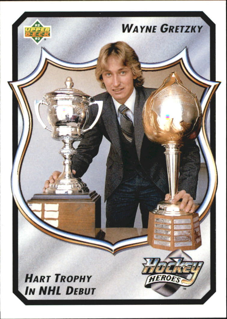 1992 Upper Deck Wayne Gretzky Heroes #12 Wayne Gretzky Value null | Collectibles.com