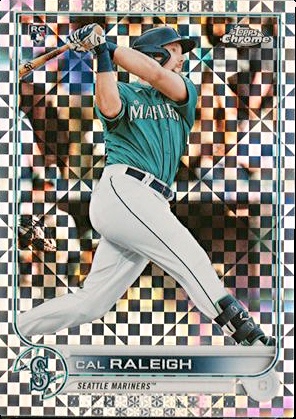 2022 Topps Chrome X-Fractor #149 Cal Raleigh Value Baseball ...
