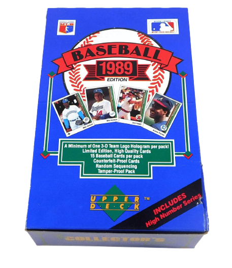 1989 Upper Deck Baseball Cards: Values & Trading | Collectibles.com