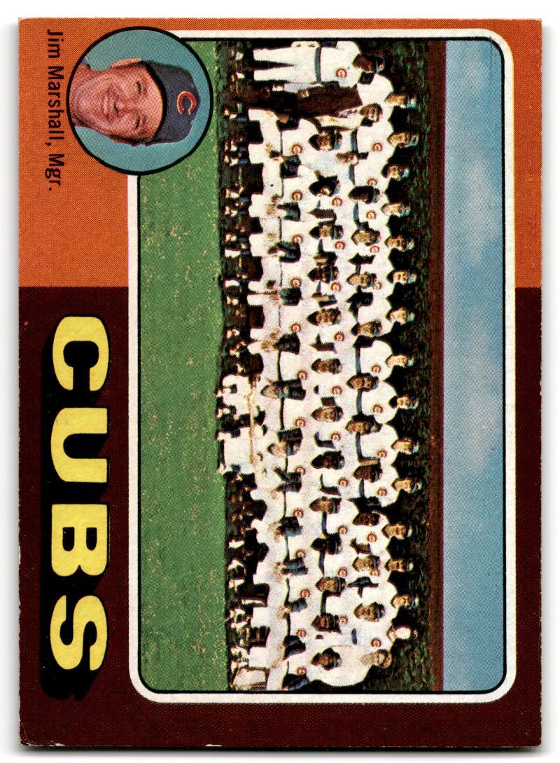 1975 Topps #638 Chicago Cubs - Jim Marshall Value null | Collectibles.com