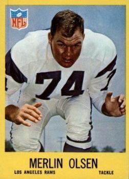 1967 Philadelphia #94 Merlin Olsen Value - Football | Cardbase