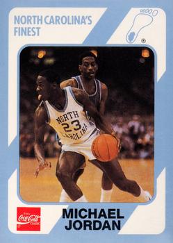 1989 Collegiate Collection North Carolina's Finest #17 Michael Jordan ...