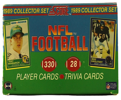 1989 Score Football Cards: Values & Trading | Collectibles.com