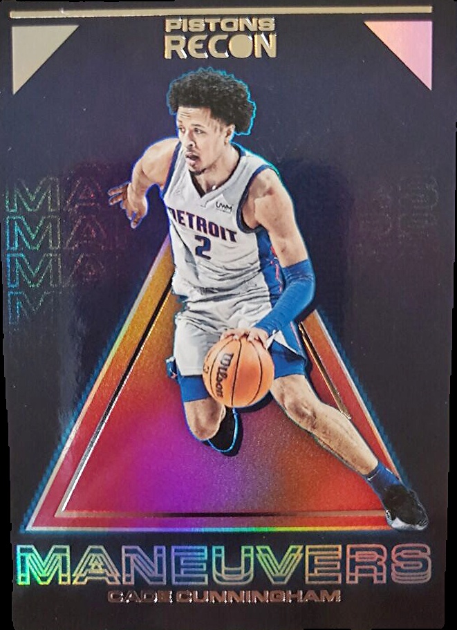 2021 Panini Recon Maneuvers #1 Cade Cunningham Value Basketball ...