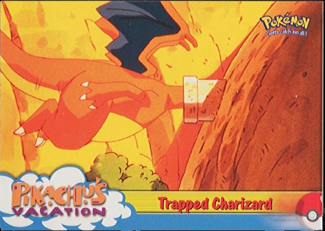 1999 Topps Pokemon the First Movie 51 Trapped Charizard Value null ...