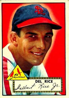 1952 Topps #100 Del Rice Value null | Collectibles.com