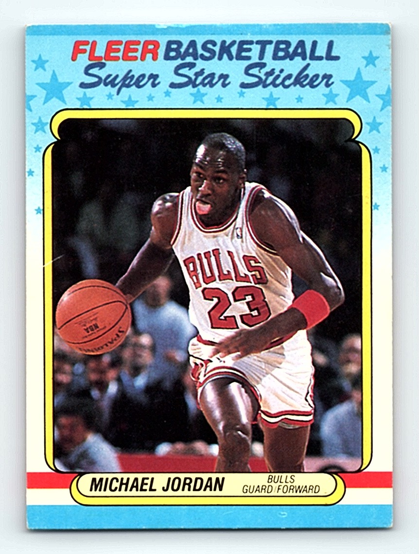 1988 Fleer Stickers #7 Michael Jordan Value null | Collectibles.com