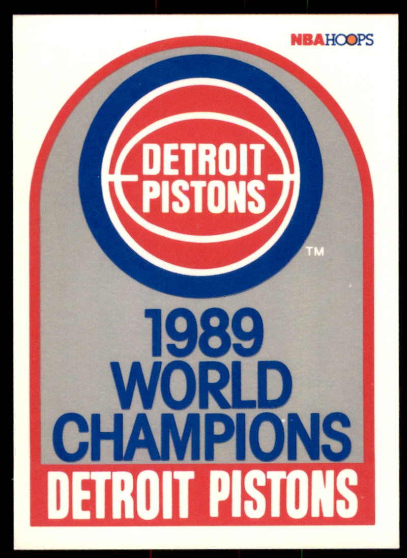 1989 Hoops #353 Detroit Pistons Champions Value null | Collectibles.com