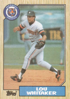 1987 Topps #661 Lou Whitaker Value null | Collectibles.com
