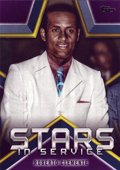 2021 Topps Stars in Service #SIS-14 Roberto Clemente Value - Baseball