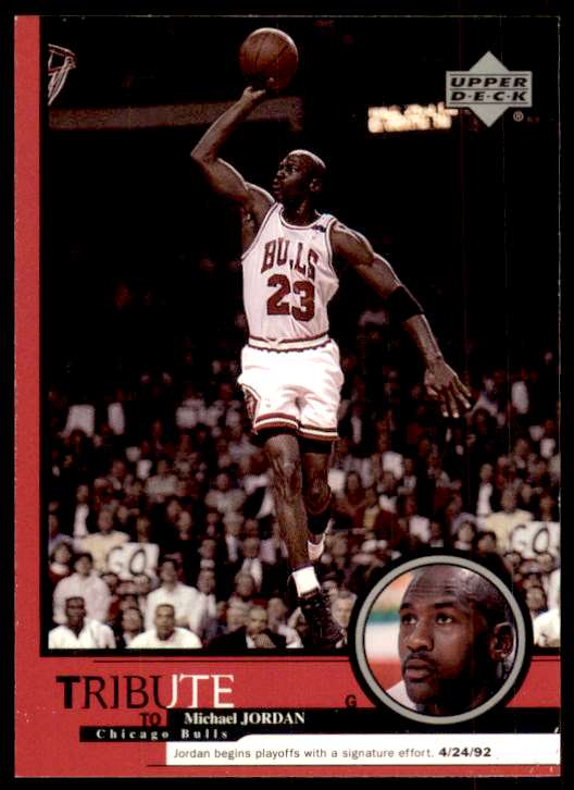 1999 Upper Deck Tribute to Michael Jordan #12 Michael Jordan Value ...