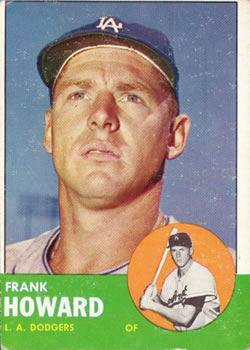 1963 Topps #123 Frank Howard Value null | Collectibles.com
