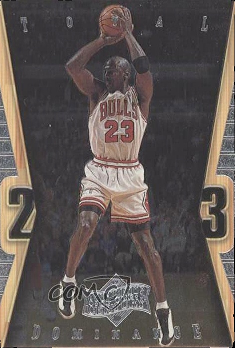 1999 Upper Deck Michael Jordan Athlete of the Century Total Dominance # ...