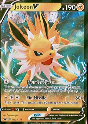 Jolteon V Trading Cards: Values, Rookies & Hot Deals | Cardbase