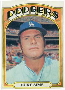 1972 Topps #63 Duke Sims Value Baseball | Collectibles.com