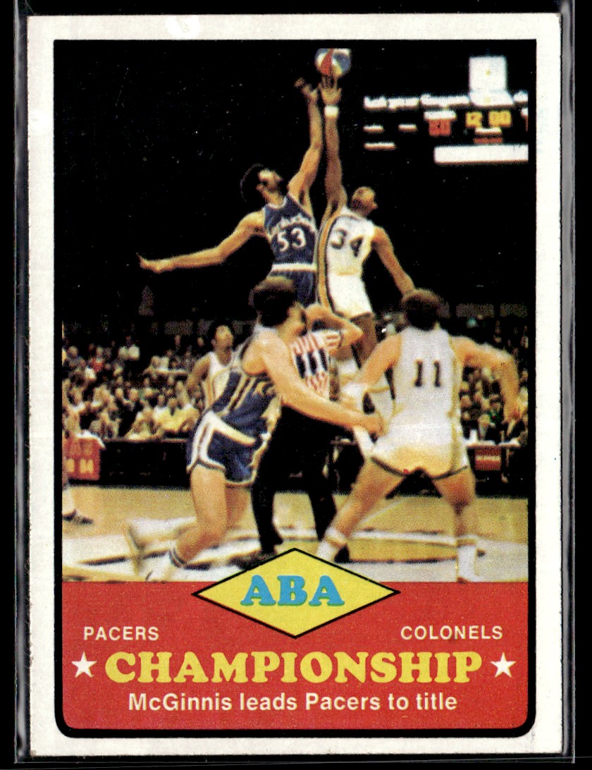 1973 Topps #208 ABA Championship Value Basketball | Collectibles.com