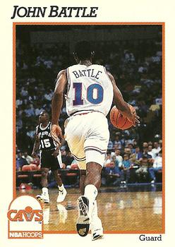 1991 Hoops #347 John Battle Value Basketball | Collectibles.com