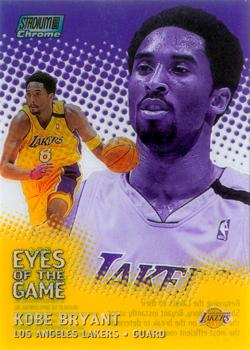 1999 Stadium Club Chrome Eyes of the Game #EG6 Kobe Bryant Value ...