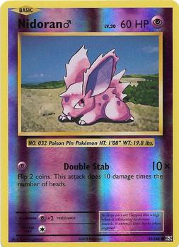 2016 Pokemon XY Evolutions Reverse-Holos 43/108 Nidoran Value null | Collectibles.com