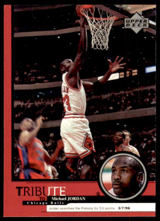 1999 Upper Deck Tribute to Michael Jordan #24 Michael Jordan Value null ...