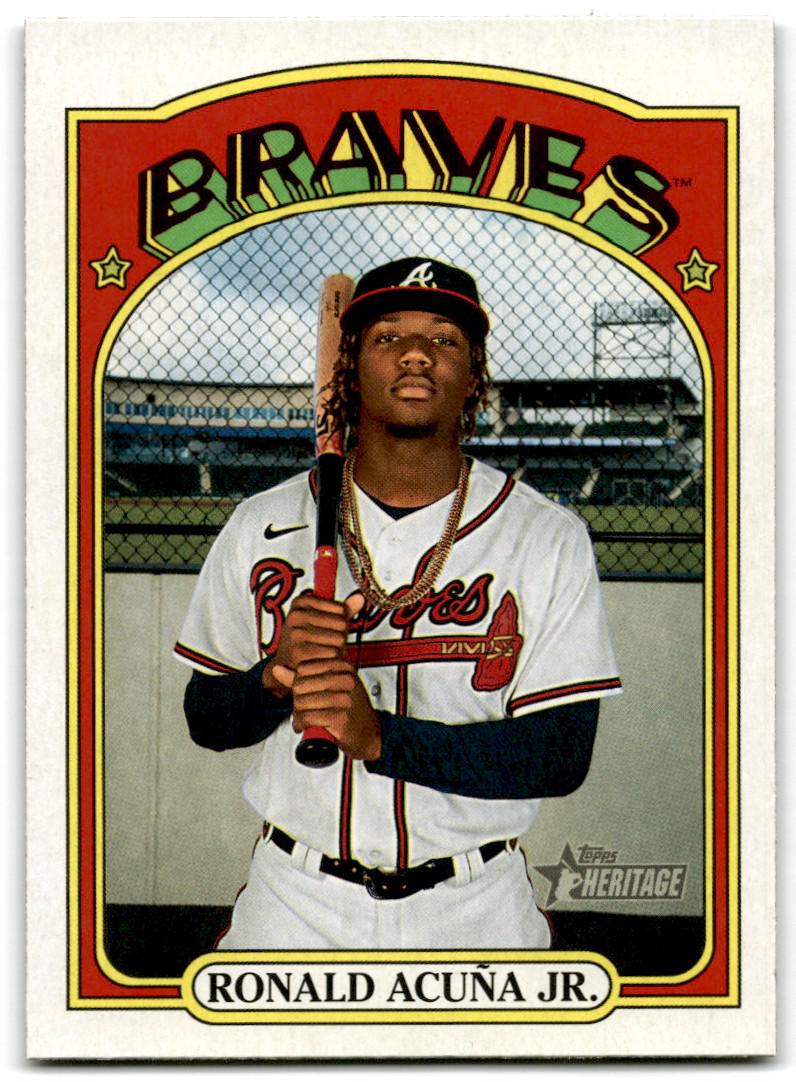 2021 Topps Heritage #299 Ronald Acuna Jr. Value null | Collectibles.com