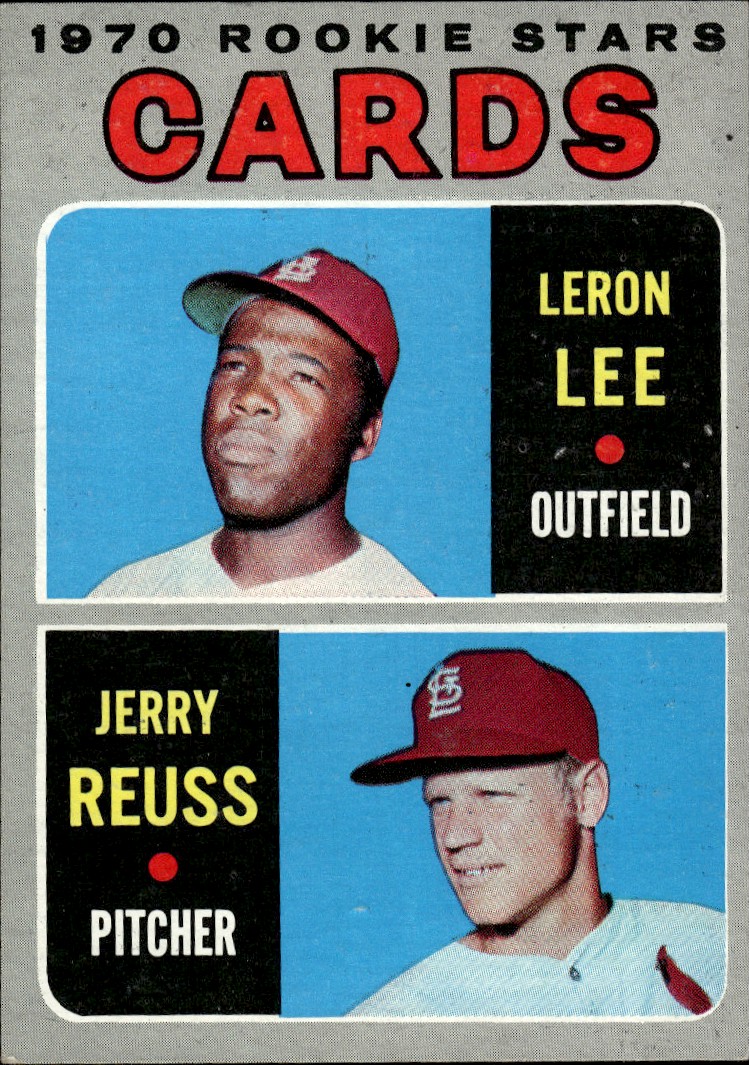 1970 Topps #96 Cardinals 1970 Rookie Stars - Leron Lee / Jerry Reuss ...