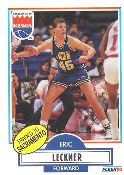 1990 Fleer #187 TRD Eric Leckner Value Basketball | Collectibles.com