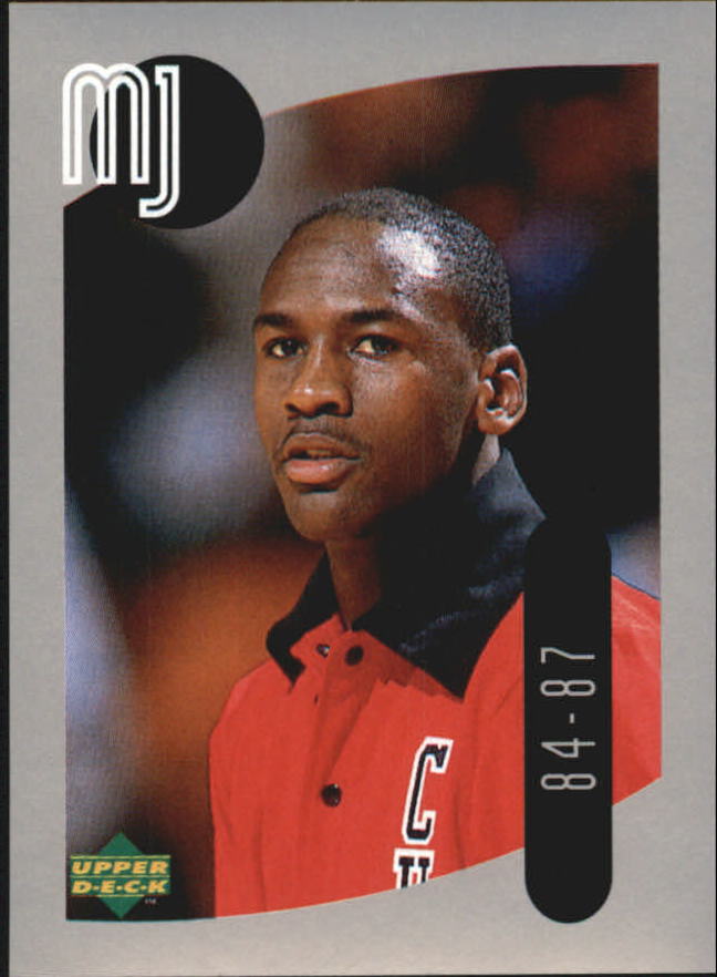 1998 Upper Deck Michael Jordan Career Collection #13 Michael Jordan ...
