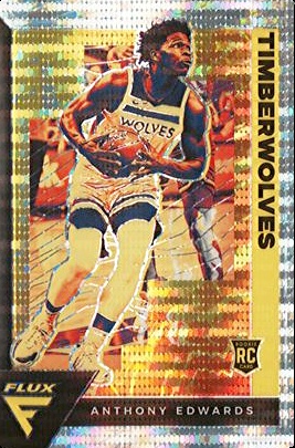 2020 Panini Flux Pulsar #202 Anthony Edwards Value Basketball ...