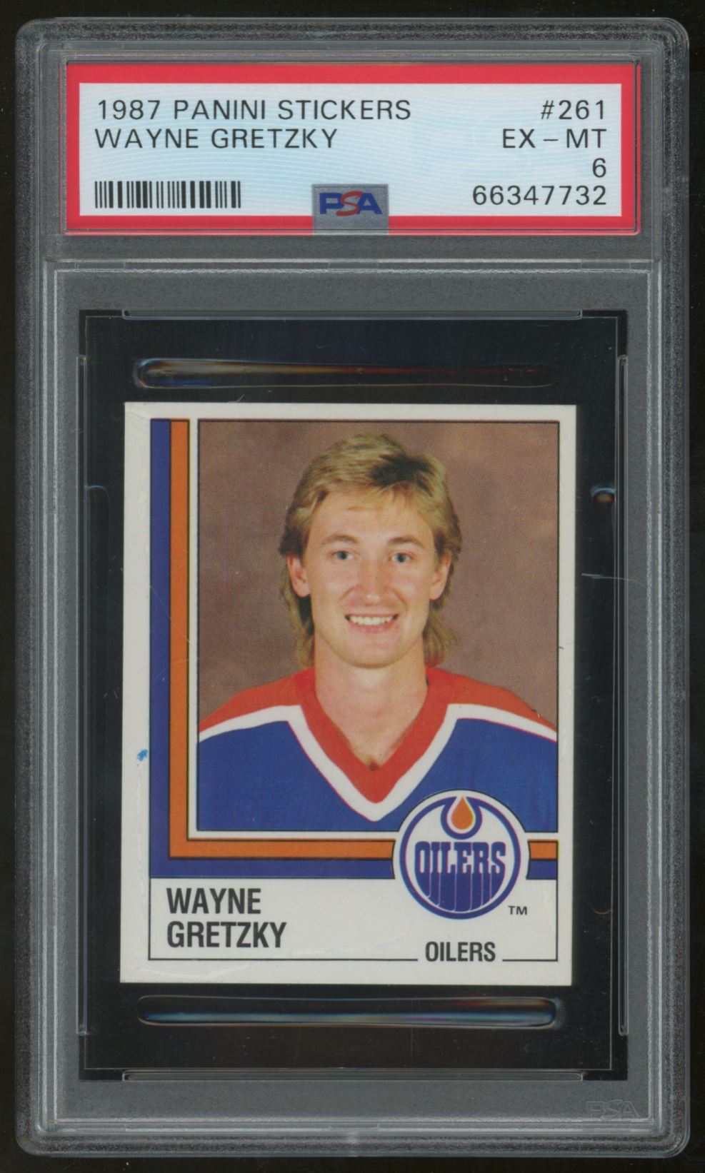 1987 Panini Stickers #261 Wayne Gretzky Value Hockey | Collectibles.com