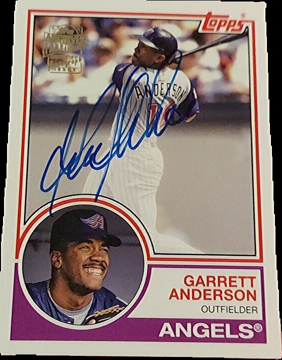 Garrett Anderson Trading Cards: Values, Rookies & Hot Deals