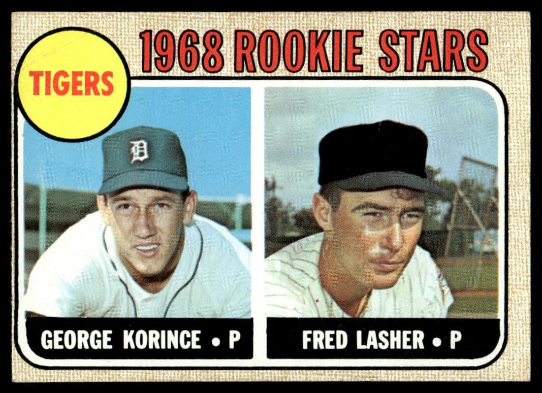 1968 Topps #447 George Korince / Fred Lasher Value Baseball ...