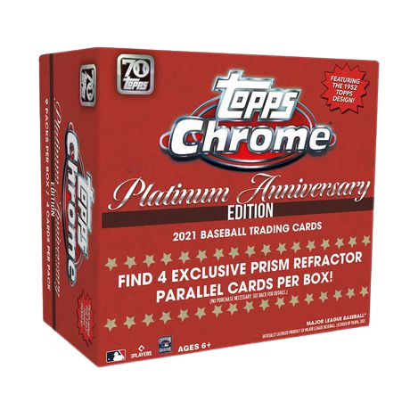2021 Topps Chrome Platinum Anniversary Baseball Cards: Value, Trading ...