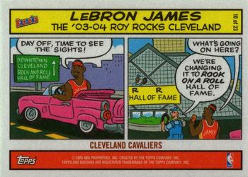 2004 Bazooka Comics #10 LeBron James Value Basketball | Collectibles.com