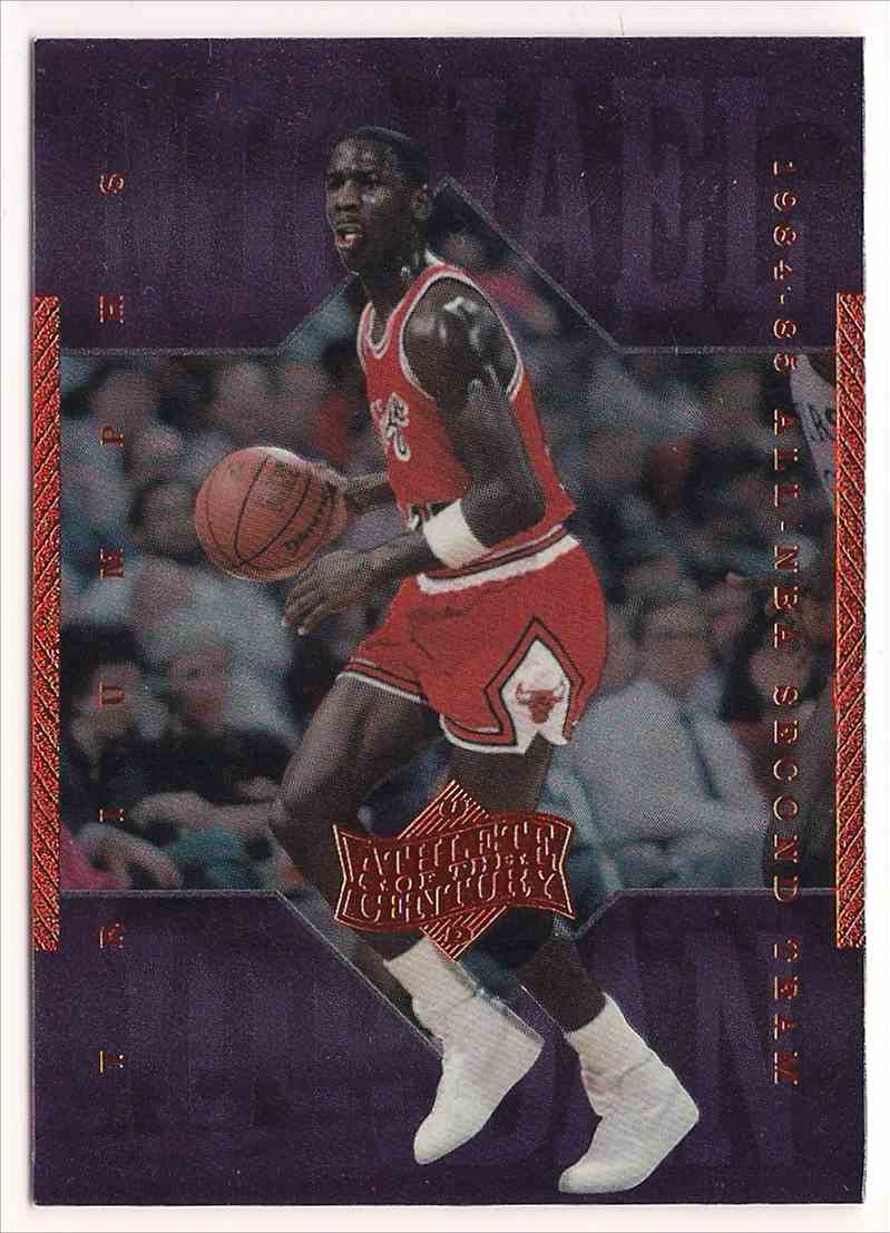 1999 Upper Deck Michael Jordan Athlete of the Century #21 Michael ...