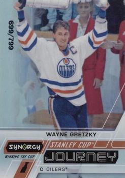 2020 Upper Deck Synergy Stanley Cup Journey - Winning the Cup #CJ-WG Wayne Gretzky Value Hockey ...