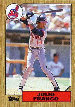 1987 Topps #160 Julio Franco Value Baseball | Collectibles.com