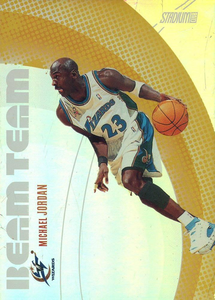 2002 Stadium Club Beam Team #BT2 Michael Jordan Value Basketball ...