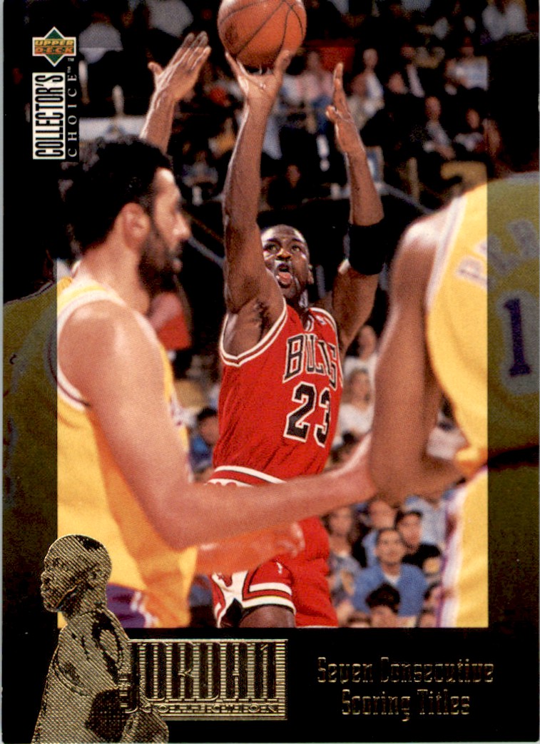 1995 Upper Deck Michael Jordan Collection #JC9 Michael Jordan Value ...
