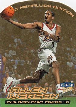 1999 Ultra Gold Medallion #20G Allen Iverson Value Basketball ...