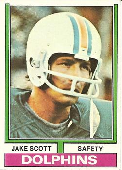1974 Topps #305 Jake Scott Value - Football | Cardbase
