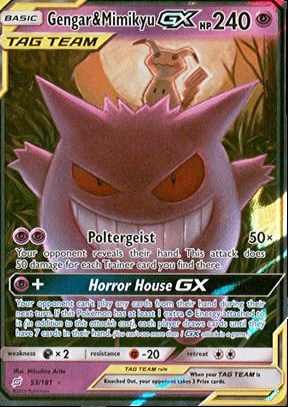 Gengar & Mimikyu GX Trading Cards: Values, Rookies & Hot Deals