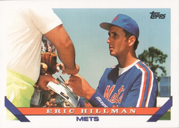 Eric Hillman MLB Eric Hillman 1994 Donruss & 1994 Fleer Baseball