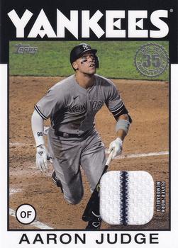 2021 Topps 1986 Topps Baseball 35th Anniversary Relics #86R-AJ Aaron ...