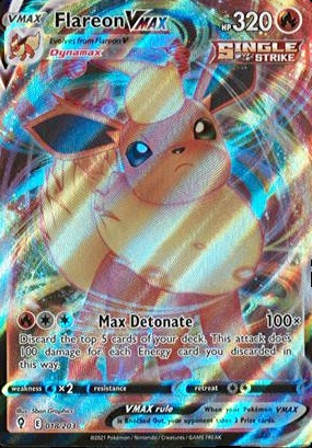 Flareon Vmax Trading Cards: Values, Rookies & Hot Deals | Cardbase
