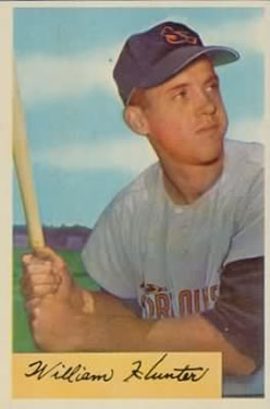 1954 Bowman #5 Billy Hunter Value Baseball | Collectibles.com